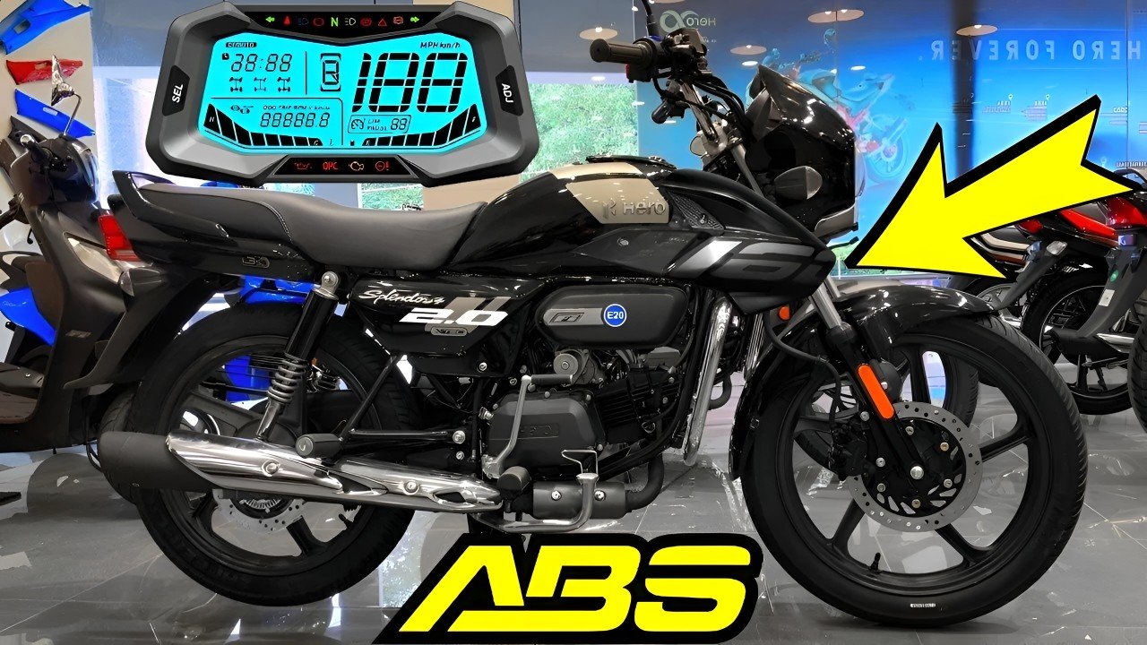 Hero Launches New 2026 Model Splendor Plus Bike with 135cc Engine and ...